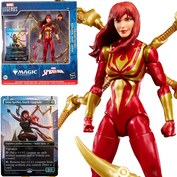 Spider-Man Marvel Legends Magic: The Gathering Mary Jane Watson (Iron – The Comic Vault