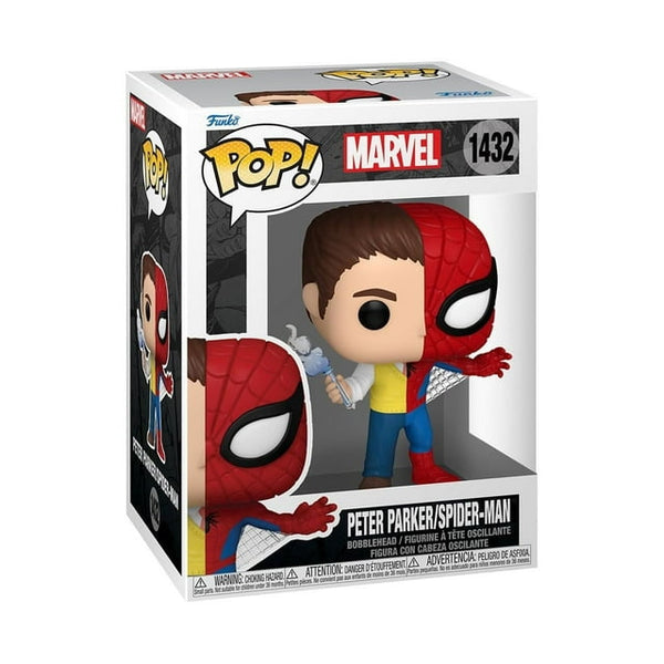 Marvel Comics Split Peter Parker/Spider-Man Funko Pop! Vinyl Figure #1 ...