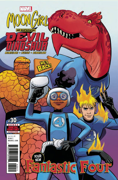 MOON GIRL AND DEVIL DINOSAUR #30 LEG (2018) – The Comic Vault
